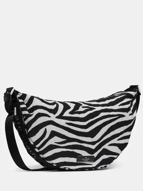 kate spade | Bags | Kate Spade Carter Zebra Sling Crossbody Bag Black ...